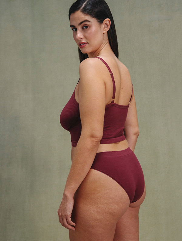 Culotte Kala - seamless - Dark-Grape | Mina Storm